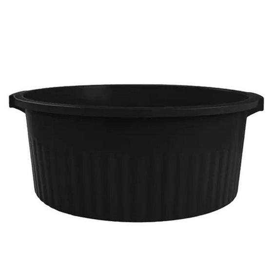 Bacia Grande Plástica Reforçada Multibox 80l Lavanderia Cozinha C/ Alça ...