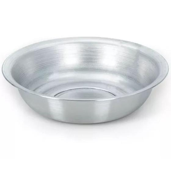Bacia Multiuso 50 Cm 13,3 L Grande Cuba Alumínio Reforçado - Alumínio ...