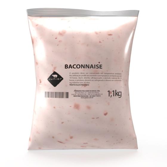 Baconnaise (Maionese De Bacon) Junior 1,1kg - Maionese - Magazine Luiza