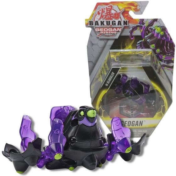Bakugan Geogan - Figura Sluggler (roxo) - Sunny - Bakugan - Magazine Luiza
