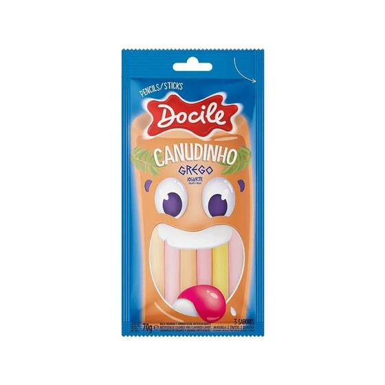 Bala Canudinho Grego Docile - 70g - Balas - Magazine Luiza