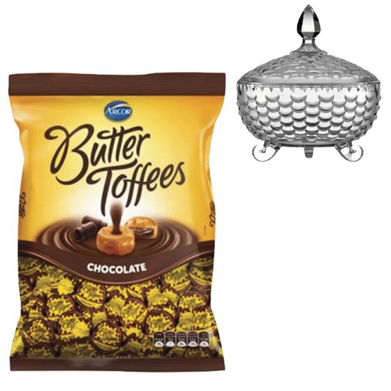 Bala Caramelo Butter Toffees 500gr Chocolate C/Mini Baleiro - Arcor ...