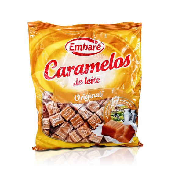 Bala de Caramelo Leite 660g - Embaré - Balas - Magazine Luiza