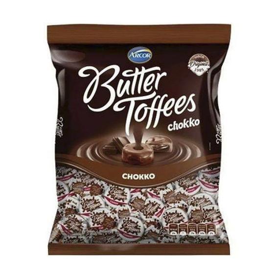Bala de Caramelo Leite Chocolate Butter Toffees 500g Sabores - Arcor ...