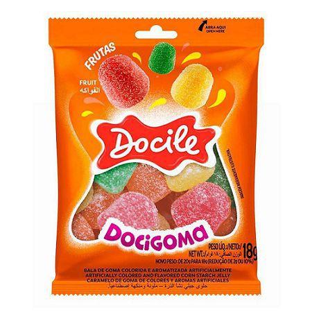 Bala de Goma Mini Docigoma Docile Sortidas KIT 06 unids. - Balas ...
