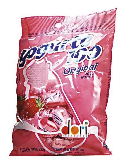 Bala de Iogurte DORI Pacote 150g - Yogurte 100 - Balas - Magazine Luiza