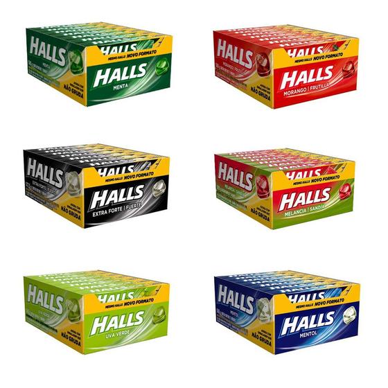 Bala Drops Halls Caixa C/21 Cada - Atacado - Div.Sabores - Mondelez ...