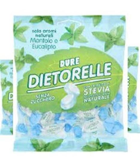 Bala Dura De Menta E Eucalipto Dietorelle 70G 3Un - Balas - Magazine Luiza