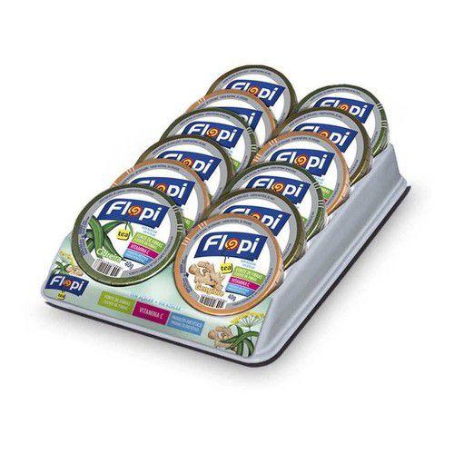 Bala Flopi Tea (Erva doce, Cidreira e Gengibre) Sem Açúcar com 12 ...