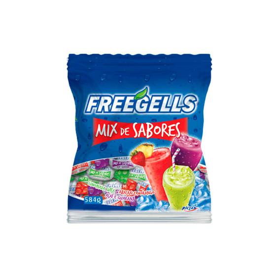 Bala Freegells Mix Sabores Azul 584g 1und - Balas - Magazine Luiza