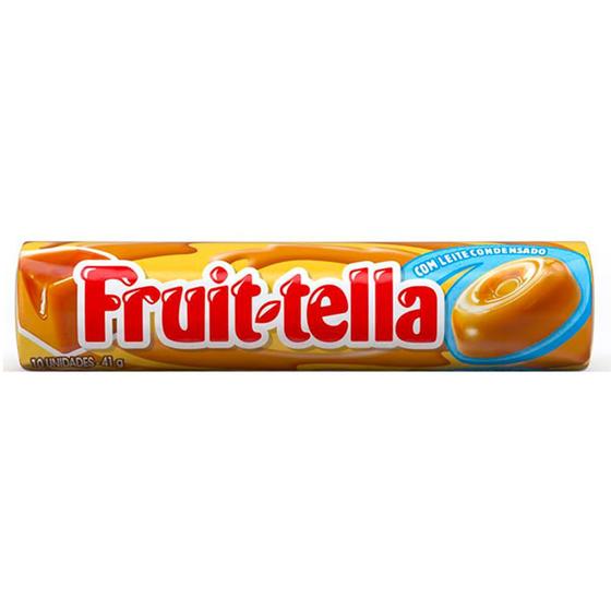 Bala Fruit-Tella Caramelo e Leite Condensado 10 Unidades - Balas ...