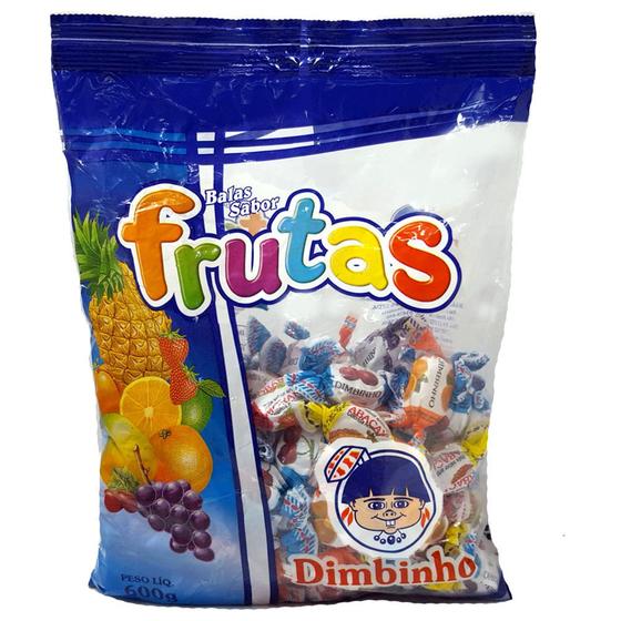 Bala Frutas Sortida 600g - Dimbinho - Balas - Magazine Luiza