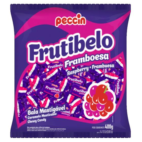 Bala Frutibelo Framboesa - 400g - Peccin - Balas - Magazine Luiza
