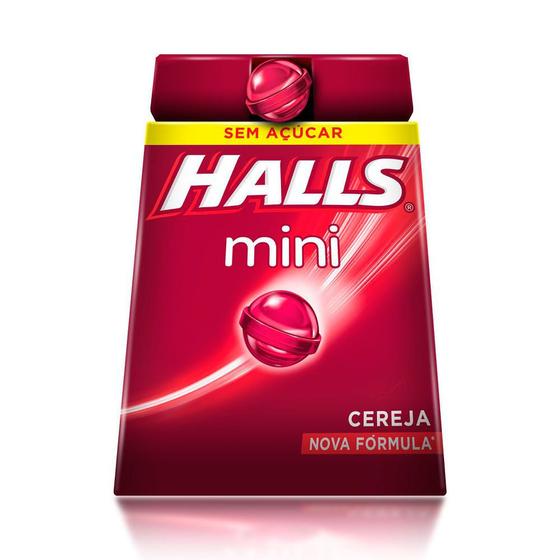 Bala Halls Mini Cereja Sem Açúcar com 15g - Balas - Magazine Luiza