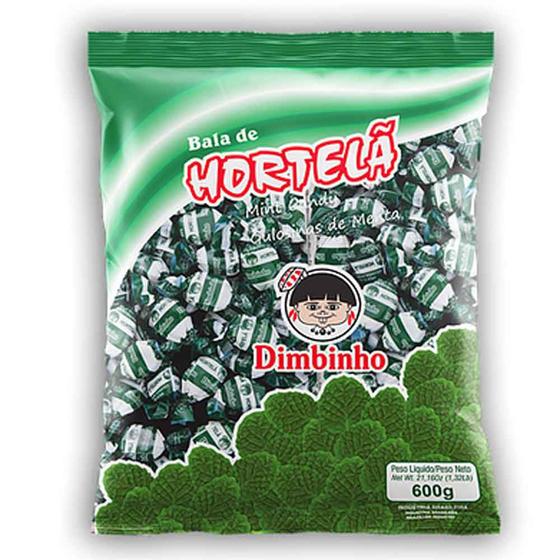 Bala Hortelã 600g - Dimbinho - Balas - Magazine Luiza
