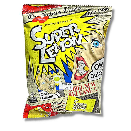 Bala japonesa nobel super lemon super soda super cola - Soda Cáustica - Magazine Luiza