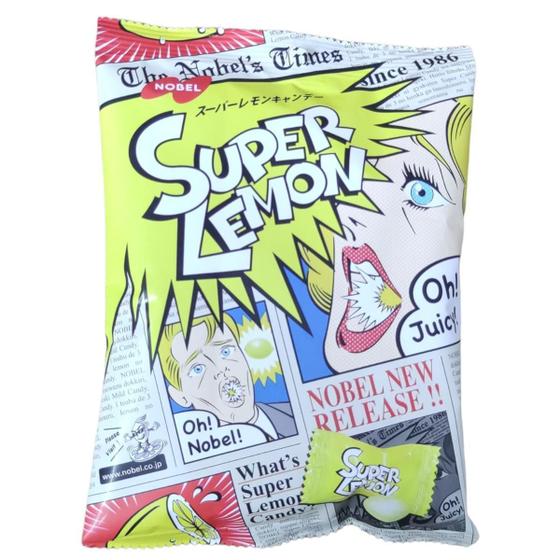 Bala Japonesa Super Lemon Nobel Candy Ácida Mega Azeda - Balas - Magazine Luiza