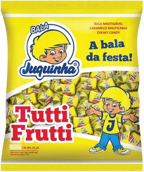 Bala Juquinha Tutti Frutti 500g - Balas - Magazine Luiza