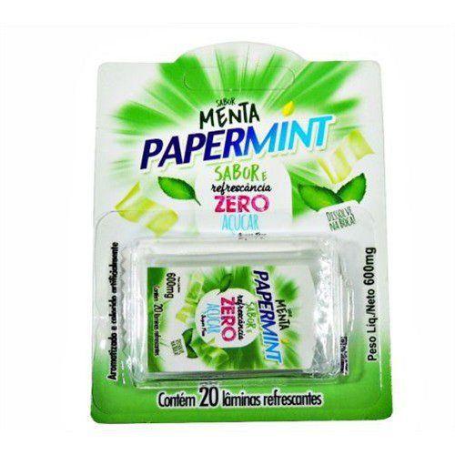 Bala Lamina Papermint Sabor Menta Caixa 24 Unidades - Balas - Magazine ...