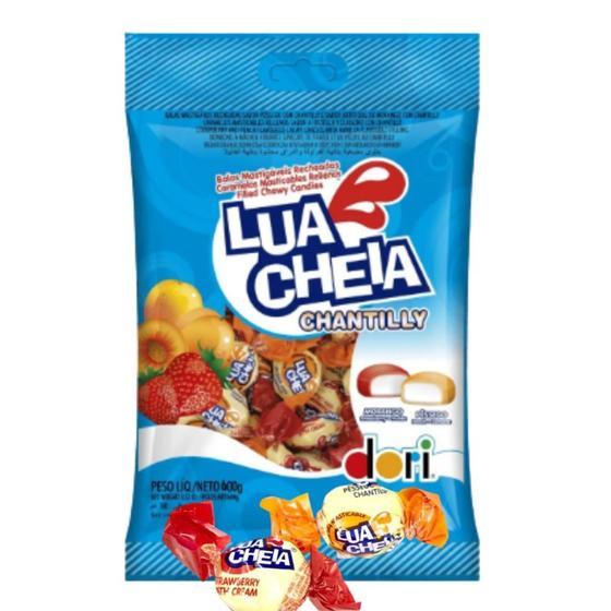 Bala Lua Cheia Chantilly 600g - Dori - Balas - Magazine Luiza
