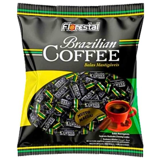 Bala Mastigável Brazilian Coffee FLORESTAL 500g - Balas - Magazine Luiza