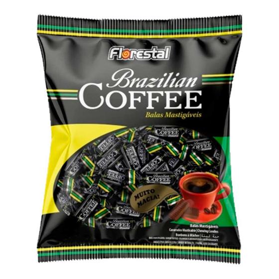 Bala Mastigável Café Brazilian Coffee 500g - Florestal - Balas ...
