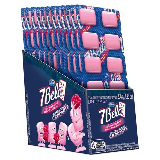 Bala Mastigável Drageada 7 Belo 208g - Arcor - Balas - Magazine Luiza