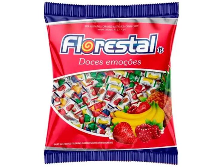 Bala Mastigável Florestal Doces Emoções Frutas 500g - Balas - Magazine ...