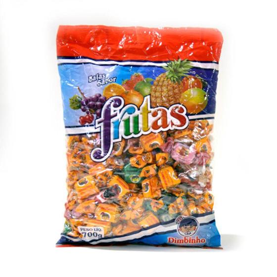 Bala Mastigável Frutas Sortidas 600g - Dimbinho - Balas - Magazine Luiza