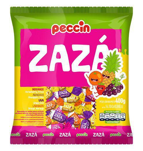 Bala Mastigável Zazá 400g - Peccin - Balas - Magazine Luiza