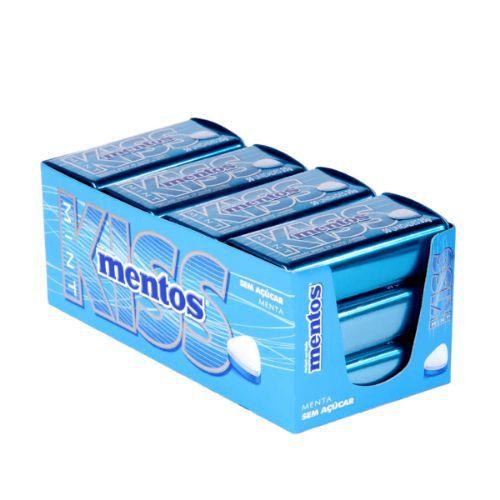 Bala Mentos Kiss lata sem açúcar 12un - Balas - Magazine Luiza