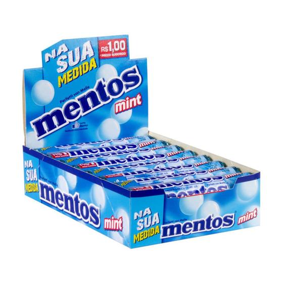 Bala Mentos Mini Stick Menta c/16 - Perfetti - Balas - Magazine Luiza