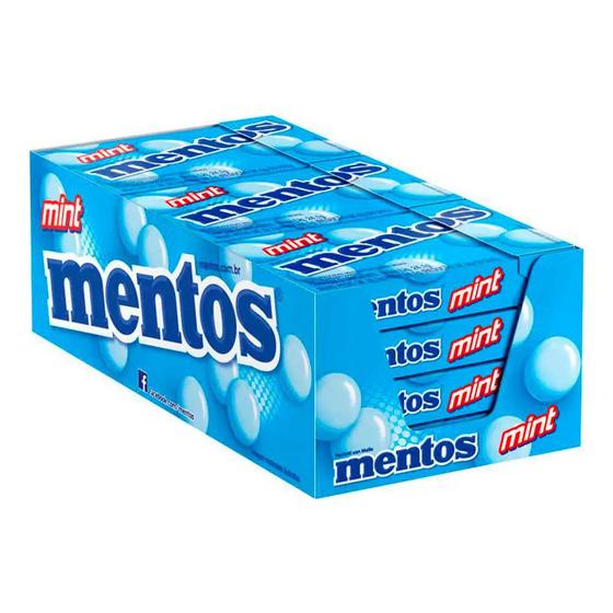 Bala Mentos Slim Box Menta c/12 - Perfetti - Balas - Magazine Luiza