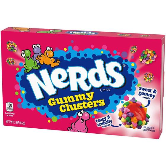 Bala Nerds Gummy Clusters 85g - Importado dos Estados Unidos - Balas ...