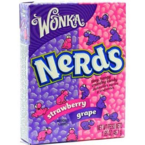 Bala nerds wonka uva e morango 46,7g - NESTLE - Balas - Magazine Luiza