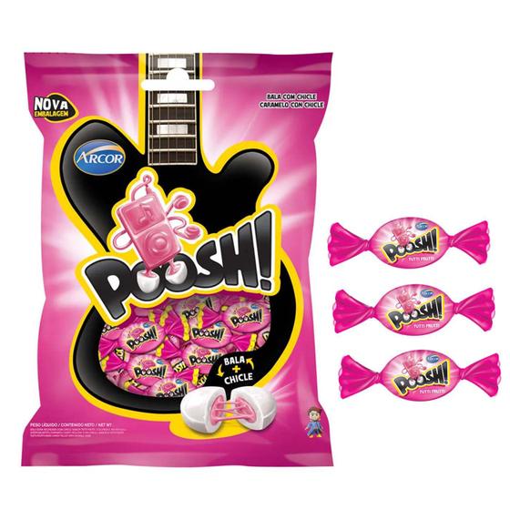 Bala poosh tutti frutti 500g arcor - Balas - Magazine Luiza