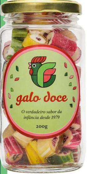 Bala Portuguesa Artesanal Rocs 200g - Galo Doce - Balas - Magazine Luiza