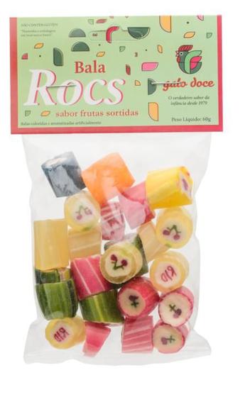 Bala Portuguesa Artesanal Rocs 60g - Galo Doce - Balas - Magazine Luiza