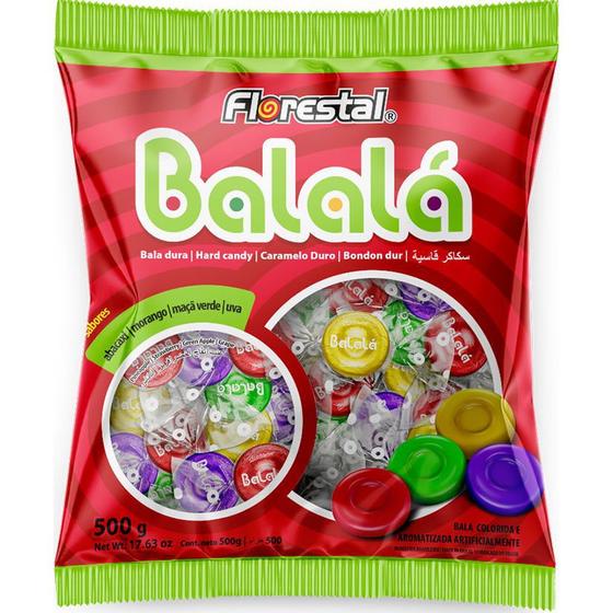 Bala Soft Balala 500g - Boavistense - Florestal - Balas - Magazine Luiza