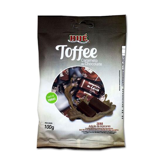 Bala Toffee Caramelo de Chocolate Sem Açúcar Hué 100g - Balas ...