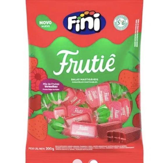 Bala Vegana Fini Frutiê Frutas Vermelhas 200g - Balas - Magazine Luiza