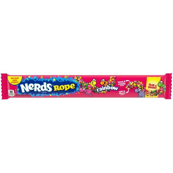 Bala Wonka Nerds Rope Rainbow Sabores Sortidos - Balas - Magazine Luiza