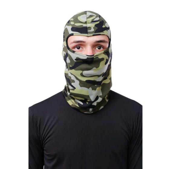 Balaclava Touca Ninja/ Motoqueiro/ Tatico Militar/ Gorro ...
