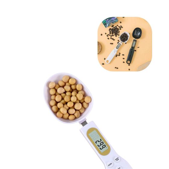 Balança Colher Dosadora Digital Medidora Casa Cozinha 300g ...