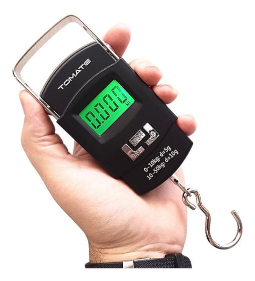 Balança De Mão Para Pesar Malas Compacta Eficiente - Total Box ...
