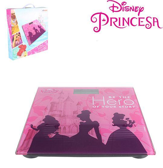 Balanca de piso digital de vidro quadrada princesas 180 kg 28cm ...