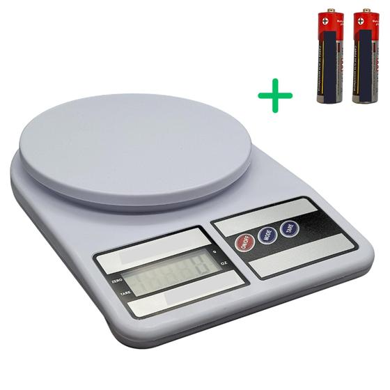 Balança Digital De Gramas Para Pesar Alimentos Comida 10kg - KLOC ...