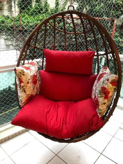 Balanço De Teto Para Varanda Sacada Jardim Fibra Sintética - Sarah ...