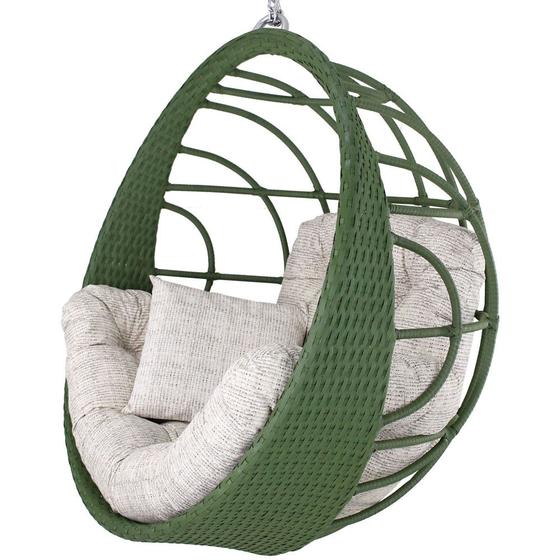 Balanço Ninho Suspenso Hungria em Alumínio e Fibra sintética - Teto ...