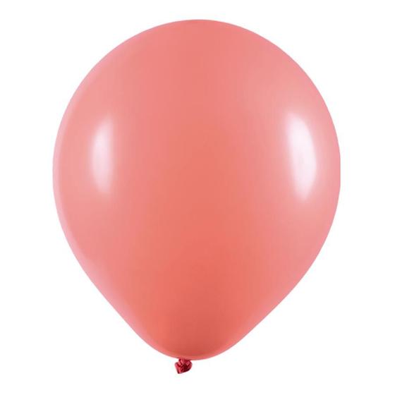 Balão de Festa Redondo Profissional Látex Liso - Coral - Art-Latex ...